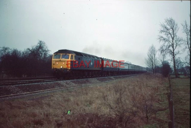 ORIGINAL SLIDE CLASS 47 Loco No 47608 £3.00 - PicClick UK