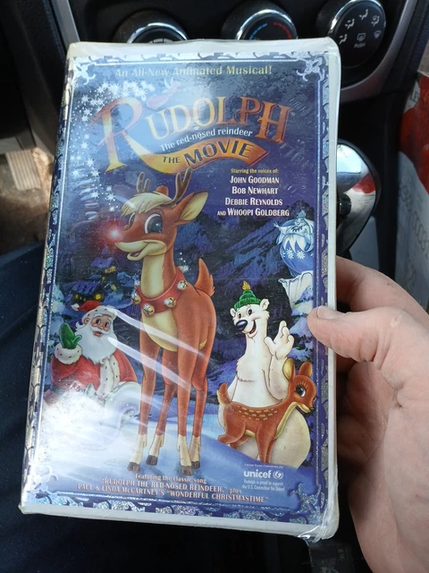 RUDOLPH THE RED-NOSED Reindeer: The Movie (VHS, 1998, Clam Shell) NEW £ ...