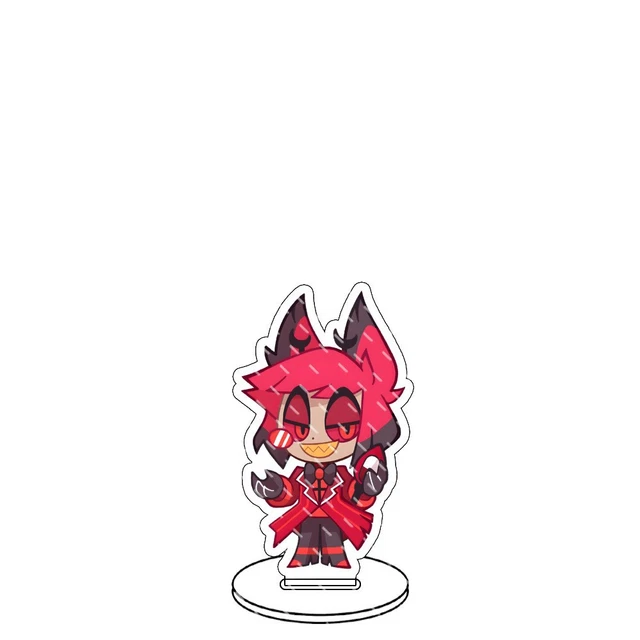 HAZBIN HOTEL ACRYLIC Stand Charlie Vaggie Alastor Figure desktop ...
