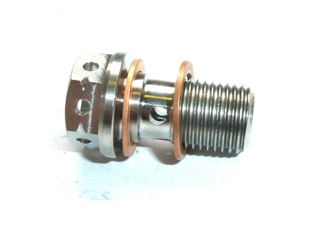 SUZUKI SV1000S 2003-2007 Perno Banjo Titanio Raza Características m10x1 ...