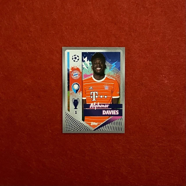 ALPHONSO DAVIES-BAYERN MONACO-TOPPS-UEFA Champions League 2022/2023-N ...