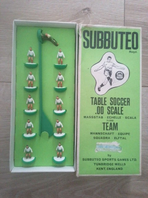 VINTAGE SUBBUTEO HEAVYWEIGHT team Ref No 152 Bulgaria in Old Style Box ...