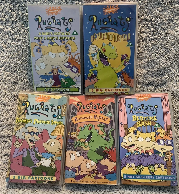 RUGRATS - VHS 90s - X5 Bundle - Vintage - Retro VHS Rare £12.99 ...