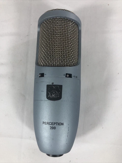 MICROPHONE À CONDENSATEUR AKG Perception 200 SEULEMENT-Q condensateur ...