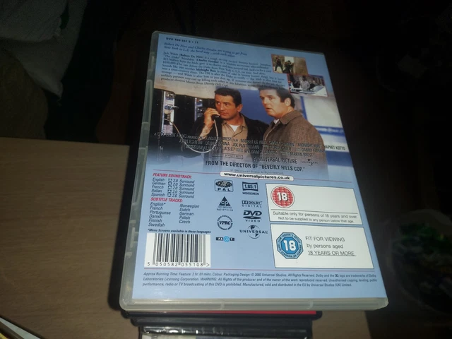 MIDNIGHT RUN [DVD] Robert De Niro , Charles Grodin uk dvd region 2 £5. ...
