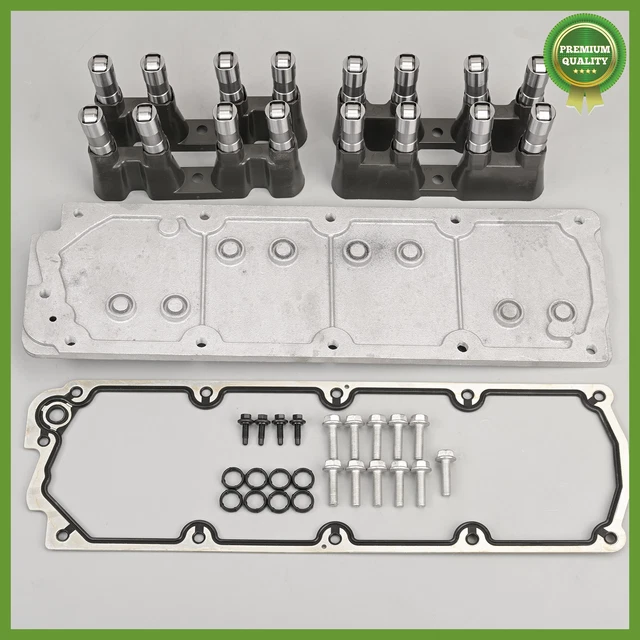 NON AFM DOD Valley Cover&Lifters For Gen 4 LS Chevy GM Truck SUV 5.3L 6 ...