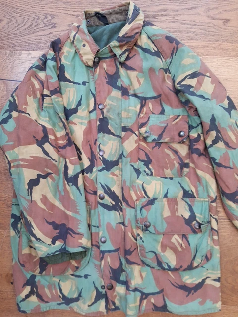 BARBOUR A90 MILITARY 1979 Solway 68 Dpm Camo Jacket Airborne Para Smock ...
