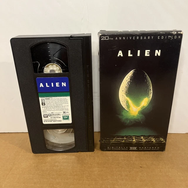 ALIEN (1999) MOVIE - 20th Anniversary Edition VHS Tape £7.08 - PicClick UK