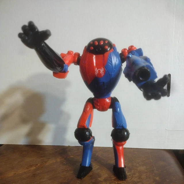 RARE SP//DR ROBOT Spider-Man Into The Spider-Verse 2018 Hasbro Marvel 9 ...