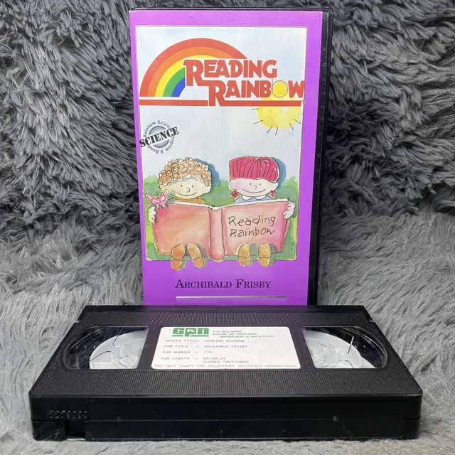 READING RAINBOW: ARCHIBALD Crosby VHS Tape LeVar Burton PBS Educational ...