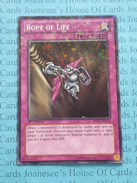 ROPE OF LIFE BP02-EN176 Mosaic Rare Yu-Gi-Oh Card 1st Edition New $6.54 ...