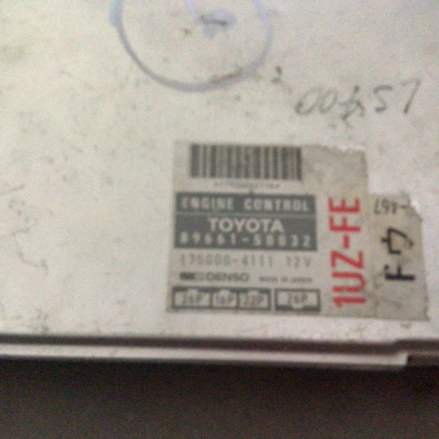 TOYOTA LEXUS ECM ECU PCM Engine Control Module Computer 89661-50032 ...