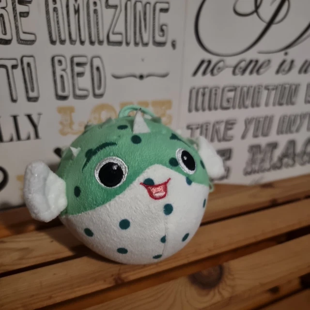 AQUA MINI'S PUFFERFISH Plush Soft Toy £9.73 - PicClick UK