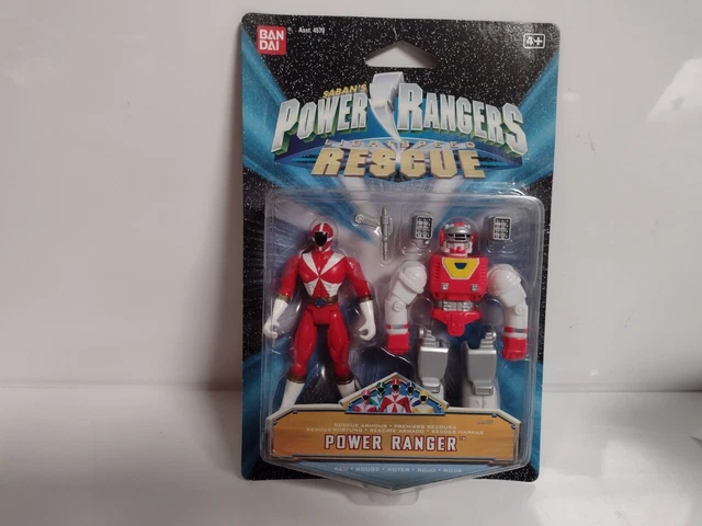 POWER RANGERS LIGHTSPEED Rescue Red Power Armour Action Figure £29.99 ...