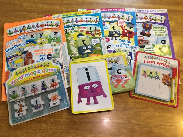 ALPHABLOCKS CBEEBIES PHONICS letters sounds activities magazines home ...