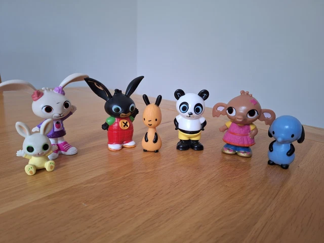 BING BUNNY FIGURE Bundle CBeebies Characters Sula Amma Flop Pando ...