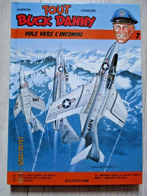 BD - BUCK Danny - Dupuis - Intégrale 07 : Vols vers l'inconnu EUR 9,90 - PicClick IT