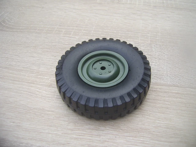 ACTION MAN VINTAGE Palitoy Land Rover Spare Wheel c1970s £10.00 ...