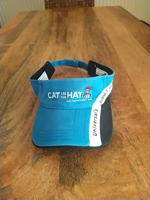 DR SEUSS CHARACTERS Cat In The Hat Visor Cap , Universal Studios, Rare ...