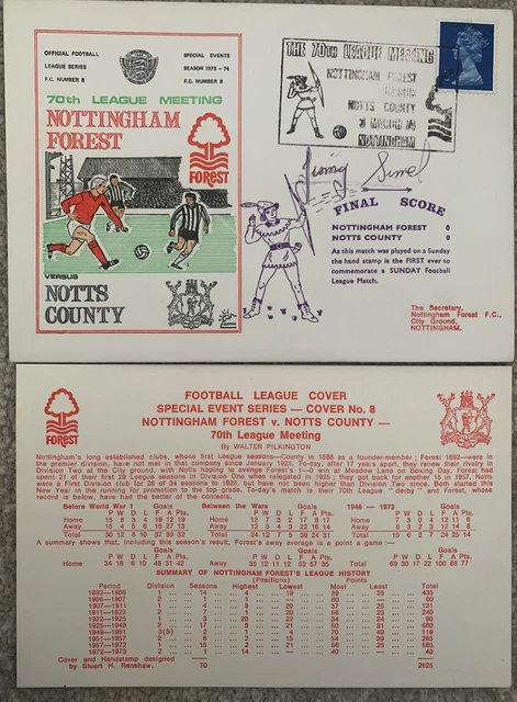 Notts County V Forest FOR SALE! - PicClick UK