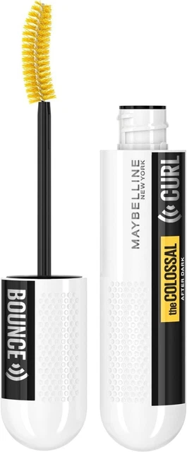 MAYBELLINE THE COLOSSAL Curl Bounce Mascara After Dark Brand New Free ...