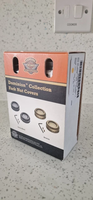 HARLEY-DAVIDSON® DOMINION FORK Nut Covers £35.00 - PicClick UK