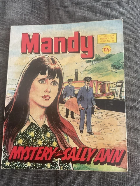 MANDY PICTURE STORY Library For Girls No. 26 Mystery Of The Sally Ann ...