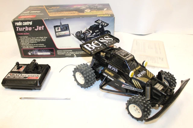 NIKKO RADIO CONTROL Turbo-Jet Hugo Boss R/C Remote Control Frame Buggy ...