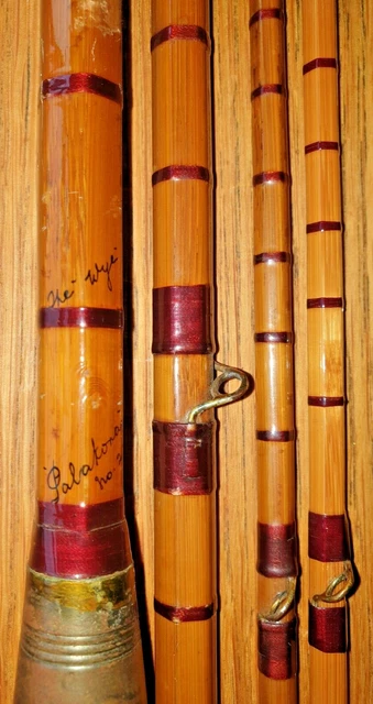 VINTAGE EARLY HARDY The Wye 11ft 3 piece Fishing rod #7 £139.00 ...