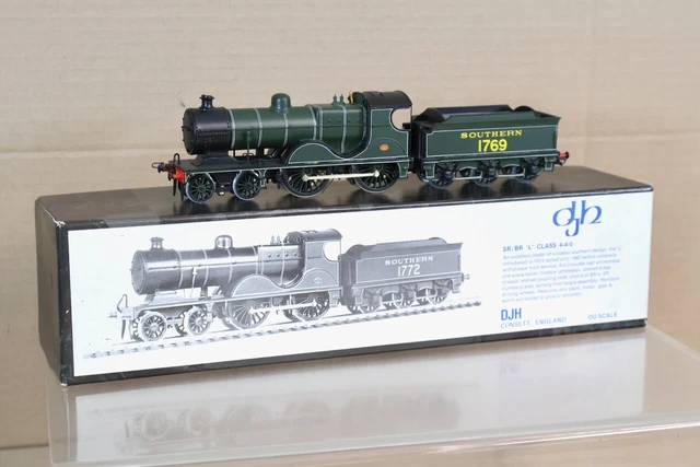 DJH MODELS K44 KIT BUILT SOUTHERN SR 4-4-0 L CLASS LOCOMOTIVE 1769 oj ...