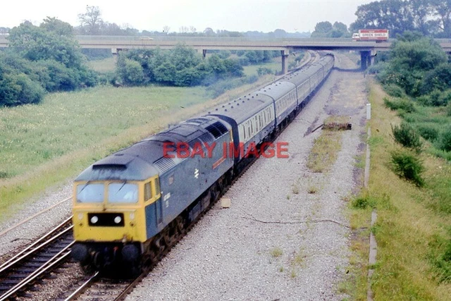 PHOTO CLASS 47 Loco No 47 484 Wolvercote 12Th July 1978 £1.45 - PicClick UK