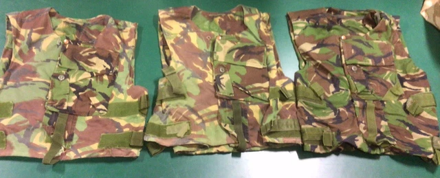 BRITISH ARMY WOODLAND DPM Camo Body Armour Cover Vest G2 X3 Job Lot ...