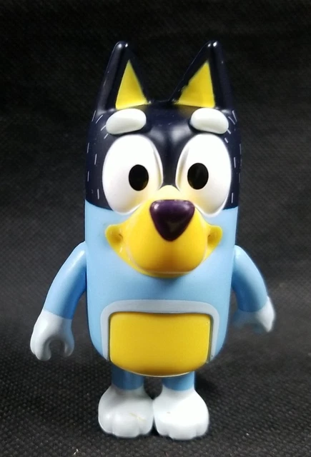 . DISNEY JR BLUEY BANDIT Heeler DAD ACTION FIGURE 3.25” Cartoon Dog ...