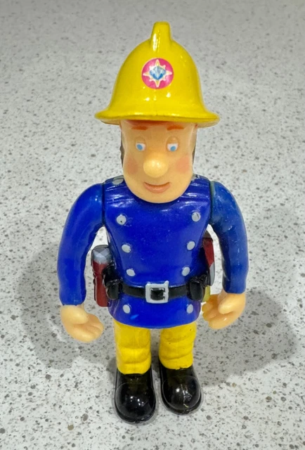 FIREMAN SAM - Sam Toy Action Figure 3” 2005 By Prism Toys Cbeebies ...