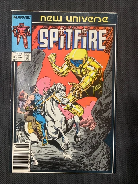 SPITFIRE AND THE Troubleshooters #9 Marvel Comic Book 1987 [M-1] EUR 8 ...