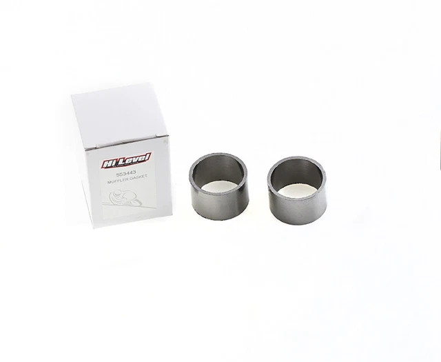 EXHAUST COLLECTOR BOX Seal to Silencer For Piaggio MP3 LT 400 ie 2009 ...