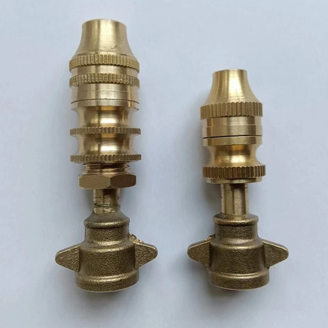 BUSE DE PULVÉRISATION en laiton réglable à jet droit brouillard pour une pulv EUR 10,94 ...