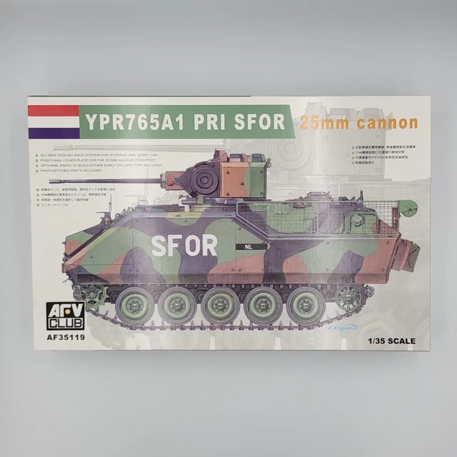AFV CLUB AF35119 YPR765A1 PRI SFOR 25mm cannon Model Kit Scale 1/35 EUR ...
