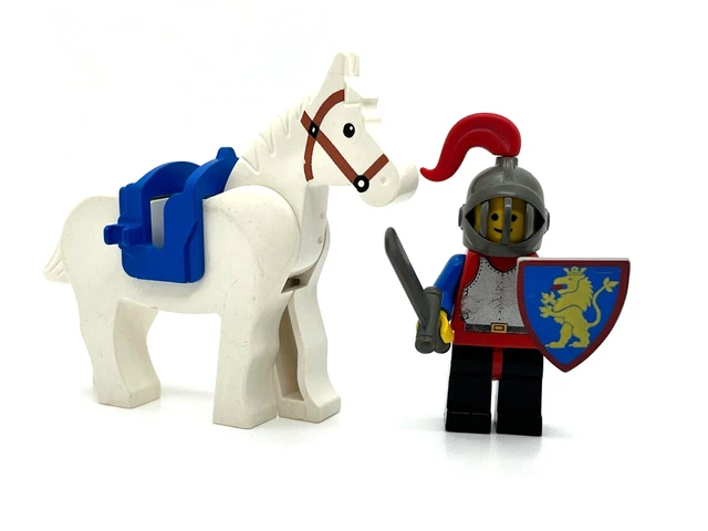 LION KNIGHT ORIGINAL Castle Lego Minifgure Jousting Knights 6021 $15.00 ...