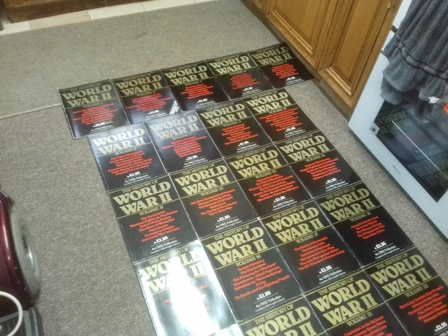 THE HISTORY OF World War 2 - Orbis - Near Full Set (29 out of 30) £35. ...