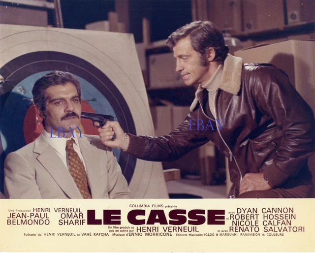 *JEAN-PAUL BELMONDO OMAR Sharif le casse Henri Verneuil photo vintage ...