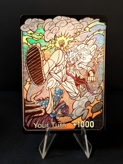 MONKEY D.LUFFY DON!! Gear 5 One Piece Card Game Custom Card DavidsonTCG ...