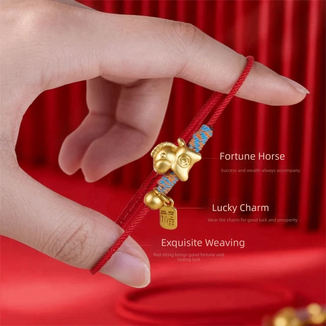 2026 2026 HORSE Year Horse Year Bracelet Fortune Bracelet Decoration ...