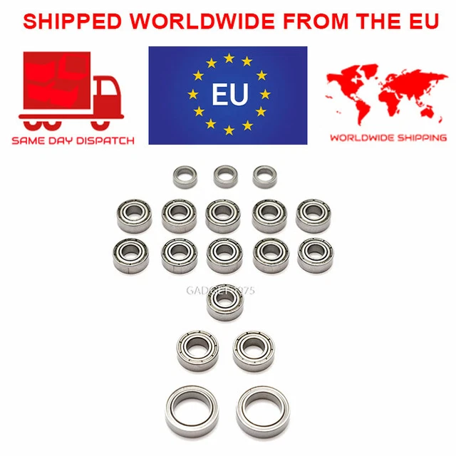 TAMIYA TOYOTA FJ Cruiser XB (CC-01) 57877 Compatible Steel Bearing ...