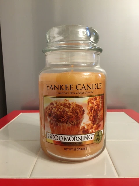 YANKEE CANDLE GOOD MORNING giara grande molto difficile da trovare EUR ...