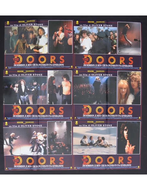 PHOTOBUSTES THE DOORS Jim Morrison Val Kilmer Oliver Stone F20 EUR 71 ...