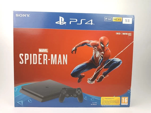 PS4 SLIM 1 TB Console con Marvel's Spider-Man – PlayStation 4 - Sony ...