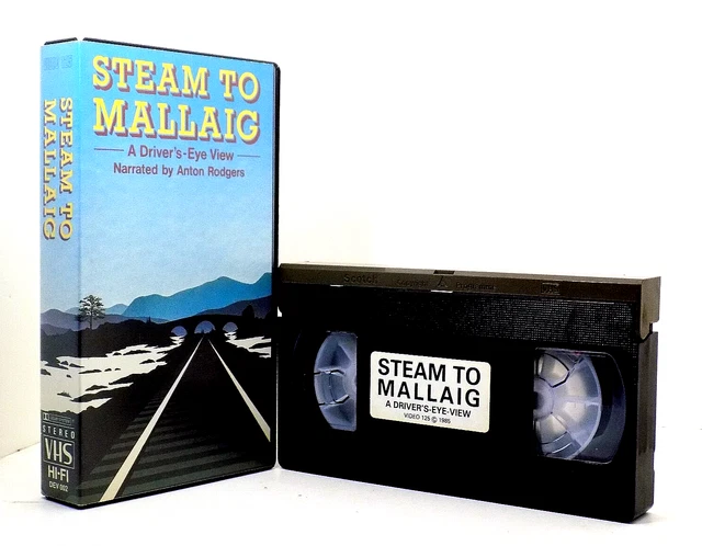 STEAM TO MALLAIG VHS Video (1985) A Driver's Eye View - Loco George ...