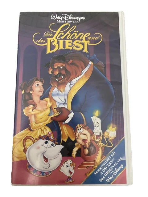 WALT DISNEYS MEISTERWERK Die Schöne und das Biest Hologramm Edition VHS 1325/25 EUR 9,99 ...