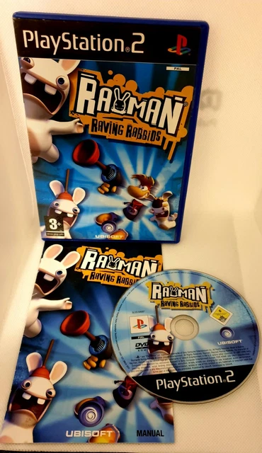 RAYMAN: RAVING RABBIDS - Playstation 2 - PS2 £7.09 - PicClick UK